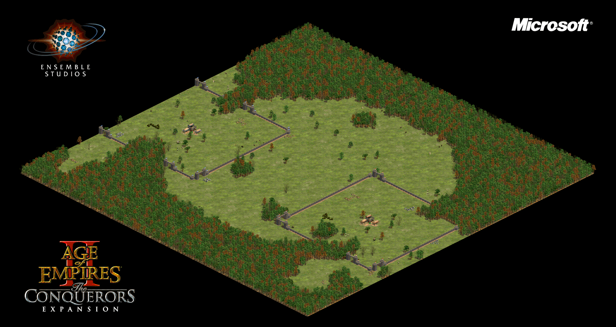 Palisade Arena – aoe2map
